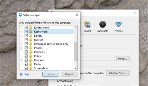 How To Sync Only Specific Folders With Dropbox