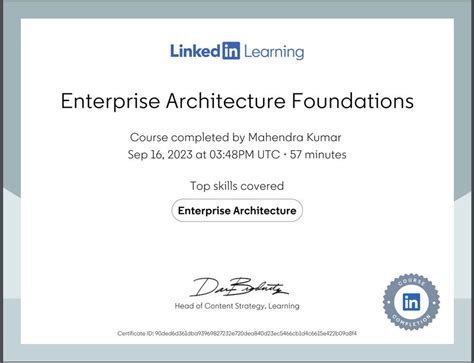 Mahendra Kumar On Linkedin Enterprisearchitecture Professionaldevelopment