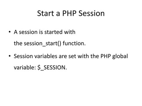 Php Cookies And Sessions Pptx Web Development Internet