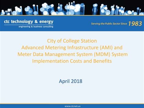 Automated Metering Infrastructure Pptx