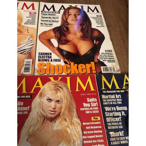 Maxim Magazine X 5 Issues 1998 Lot 3