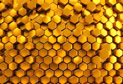 Premium Photo Gold Abstract Mosaic Background Gold Polygon Background Abstract Background