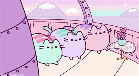 Simple Pusheen Wallpaper