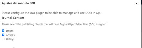Journal Issue Doi Not Registered With Crossref Througt Ojs Software Support Pkp Community Forum