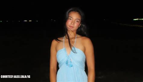 Alex Eala Stuns In Blue Cocktail Dress By The Beach