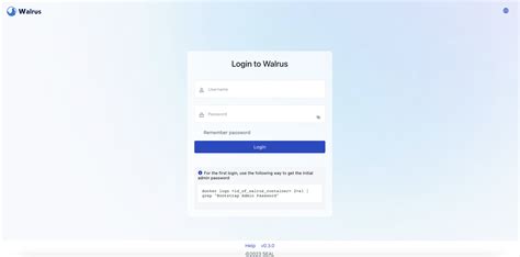 Quick Start Walrus Documentation
