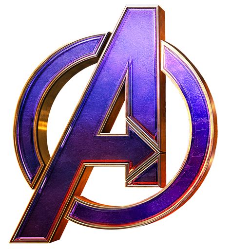 Avengers A Letter Logo Superheroes Team Marvel Symbol Png