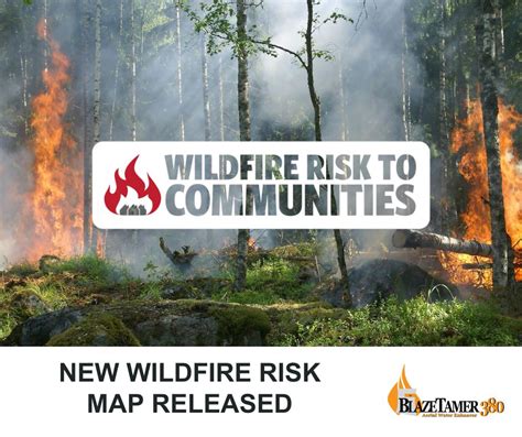 Wildfirerisk Wildfiresafety Blazetamer380 Firefighting Firesuppressant Blazetamer380