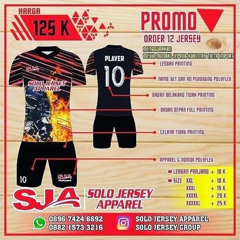 Solo Jersey Apparel Surakarta