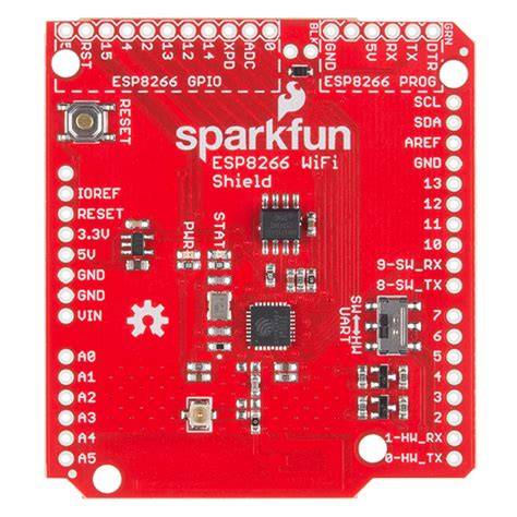 Sparkfun Esp8266 Wifi Shield Deep Sleep Connectivity And Power