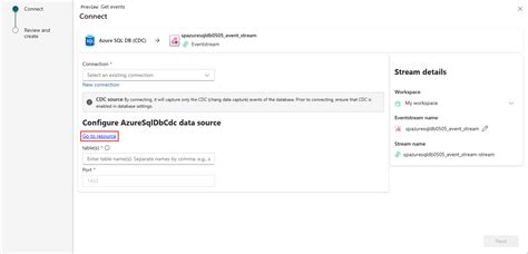 Azure Sql Database Cdc をソースとしてリアルタイム ハブに追加する Microsoft Fabric Microsoft Learn