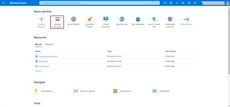 Azure Storage Connector Searchassist