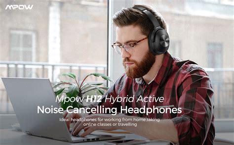 Mpow H Hybrid Active Noise Cancelling Headphones Penguin Com Bd