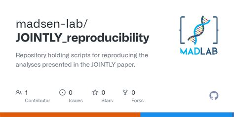 Github Madsen Labjointlyreproducibility Repository Holding Scripts For Reproducing The