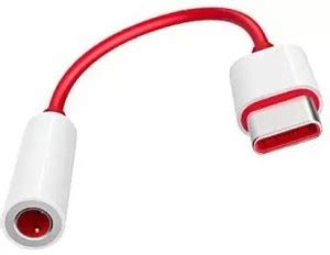 CREATION U Red Type C To Mm Audio Jack Converter CABLE WITH TYPE C TO MICRO USB Adapter Phone