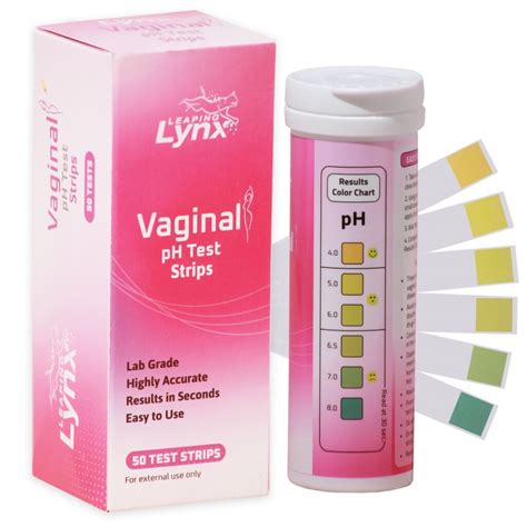 Vaginal Ph Test Strips Leaping Lynx