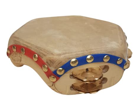 Pandero Cuequero Doble Chapa Bronce Standard Ricardo Cayufilo La