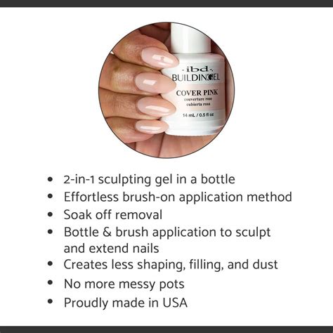 Ibd Building Gel Hard Gel 05 Floz14ml Cover Pink 62494