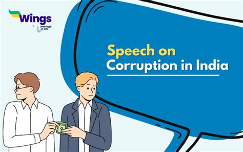 Corruption In India Speech Steps To End Corruption Leverage Edu