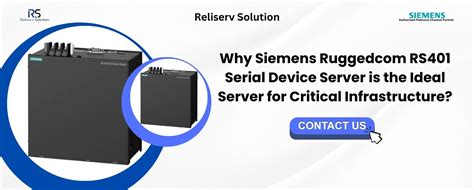 Rs401 Serial Device Servers Improving Critical Infrastructure
