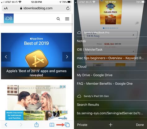 how to set up and use icloud tabs in safari on ios and mac