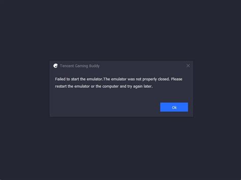 fix failed to start the emulator tencent gaming buddy bouncegeek