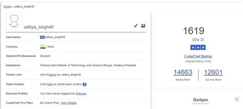 Aditya Kumar Singh On Linkedin Codechef Codingmilestone 3starcoder Passionforprogramming