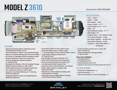 New 2024 Brinkley Model Z 3610 Overview Berryland Campers