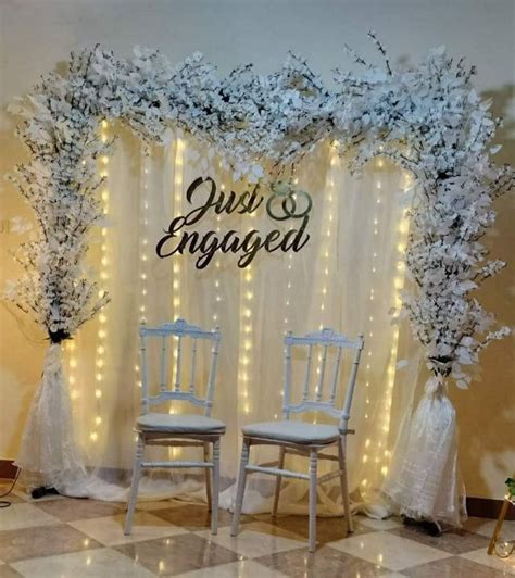 Engagement Ceremony Decoration Ideas Wedding Stage Design Ceremony