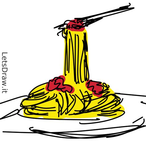 How To Draw Spaghetti P8i5nxhkr Png LetsDrawIt