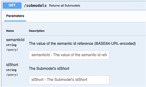Missing Query Parameters For Shells Aasidentifier Submodels · Issue 611 · Admin Shell Io