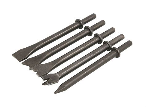 5pc Air Hammer Chisel Accessory Set