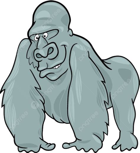Silverback Gorilla Clipart