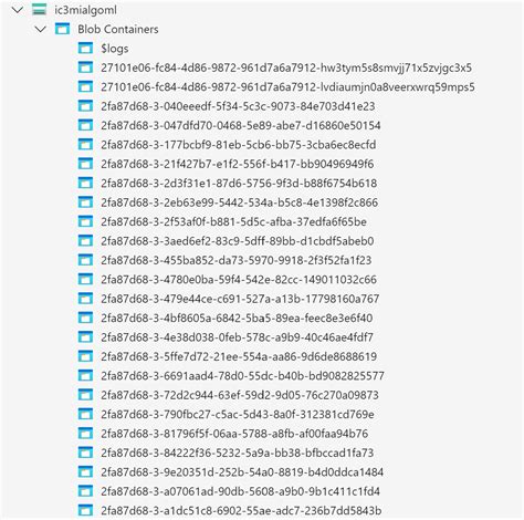 aml jobs create new containers in an arbitrary blob storage account to save the code snapshots