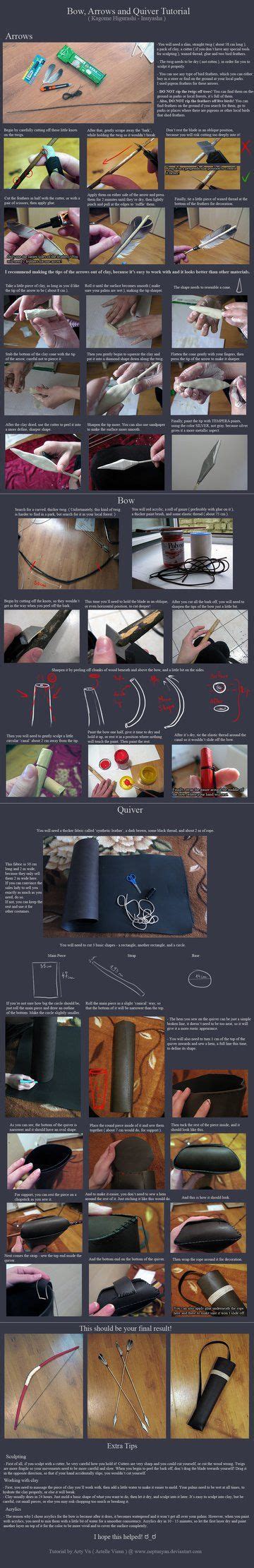 Bow Arrows And Quiver Tutorial By Neptunyan On DeviantArt