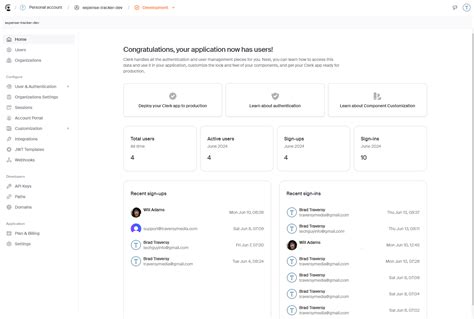 build an expense tracker with next typescript prisma neon and clerk