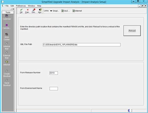 Using The Simplified Upgrade Impact Analysis Program P96711