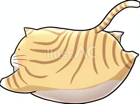 飛ぶネコイラスト No 25965031｜無料イラスト・フリー素材なら「イラストac」