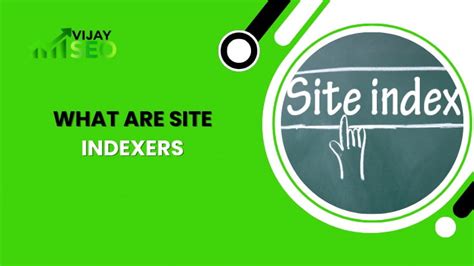 What Are Site Indexers Vijay Seo