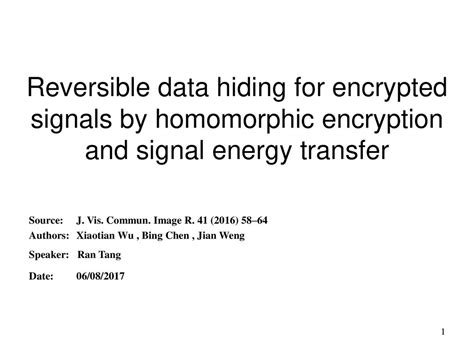 Source J Vis Commun Image R 41 2016 5864 Ppt Download