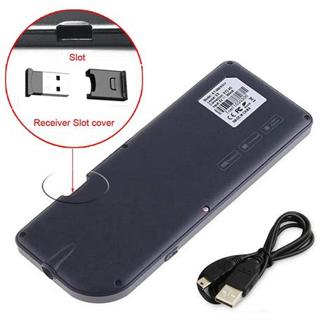 RII K Wireless Bluetooth With Laser Mini Keyboard