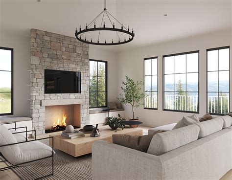 Transitional Style Home Behance