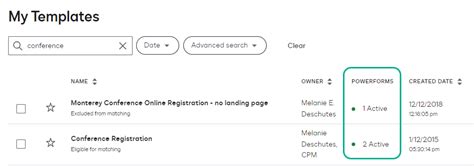 Templates With Powerforms