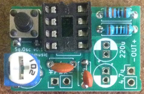 Simple Square Wave Oscillator PCB Build Guide Simple DIY Electronic Music Projects