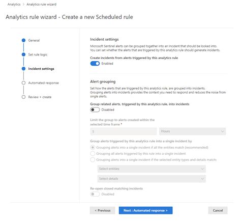 create a custom analytics rule from scratch in microsoft sentinel microsoft learn