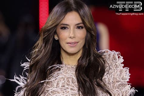 Eva Longoria Sexy Seen Showing Off Her Hot Legs At The Loreal Fashion Show In Paris Aznude