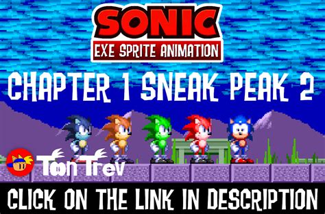Sonic Exe Sprite Animation Chapter 1 Sneak Peak 2 By Toontrev On