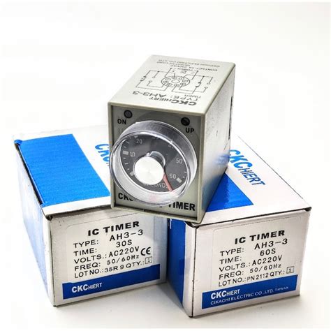 Rơ Le Thời Gan Ckc Tặng Kèm Đế Ic Timer Ckc Ah3 3 10s 30s 60s 10m 30m 60m Shopee Việt Nam