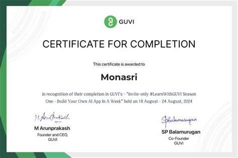 Finished Webinar On Building Ai Web Applications Monasri Mohandoss Posted On The Topic Linkedin