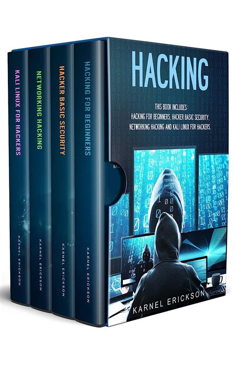 Hacking 4 Books In 1 Hacking For Beginners Hacker Basic Security Networking Hacking Kali
